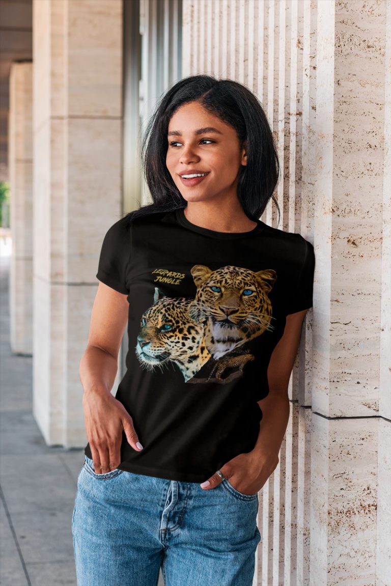 Women's Leopard Print Tee