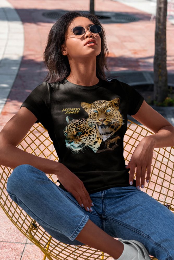 Women's Leopard Print Tee